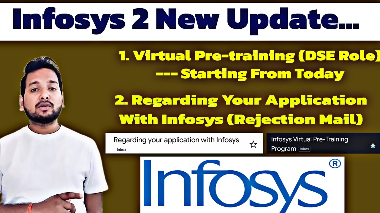 Infosys Candidates Onboarding & Training Mail Update | Infosys ...