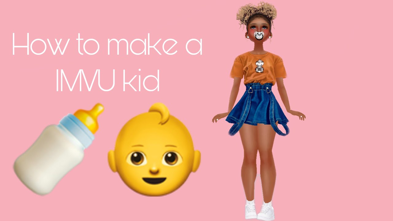 How to make IMVU kid/ how to make a thumbnail - YouTube