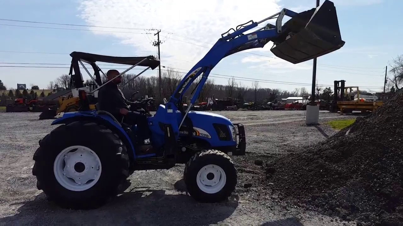 2007 New Holland TC55DA 4x4 Compact Tractor with Loader - ATF AUTOS LLC ...