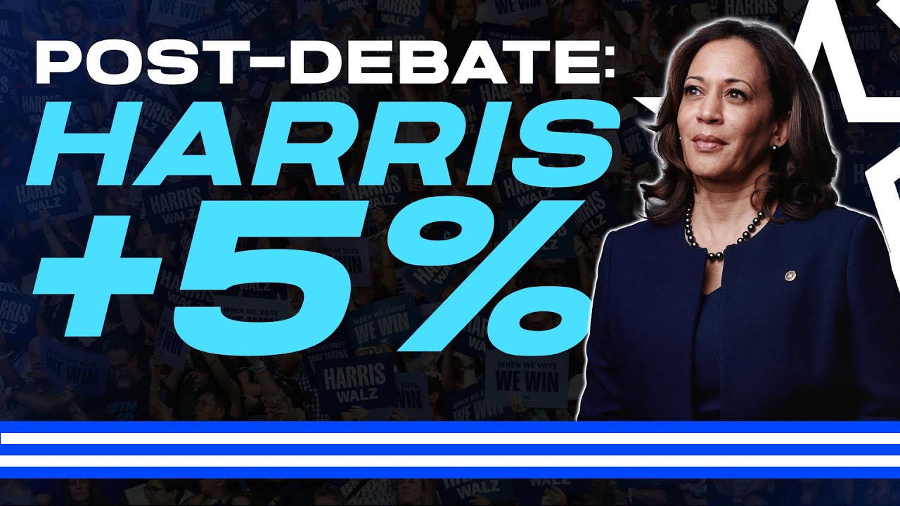 Debate Victory SURGES Kamala Harris in NEW National Polls - YouTube