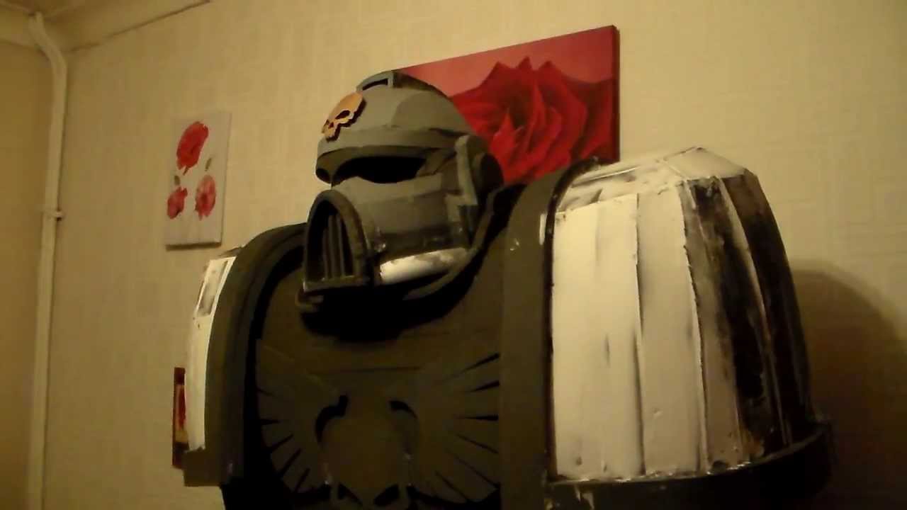Making a Full scale Space Marine part2 - YouTube