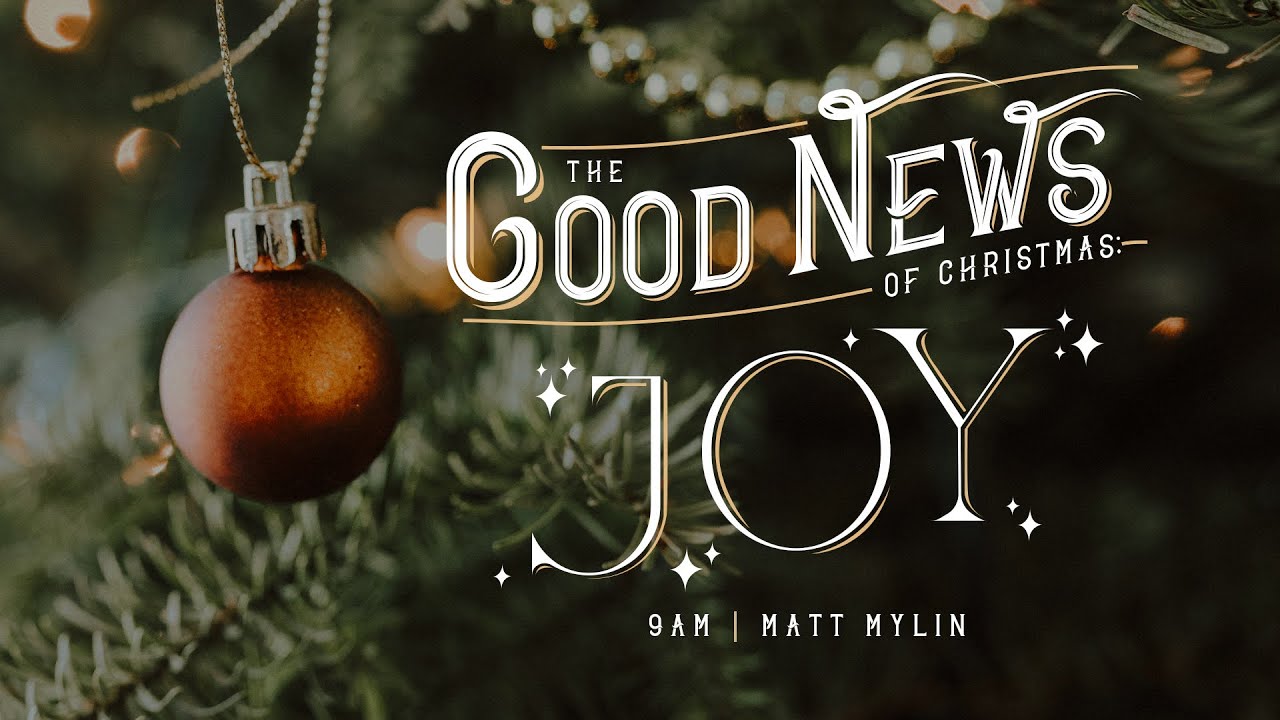 The Good News of Christmas: How do we live with the everlasting Joy ...