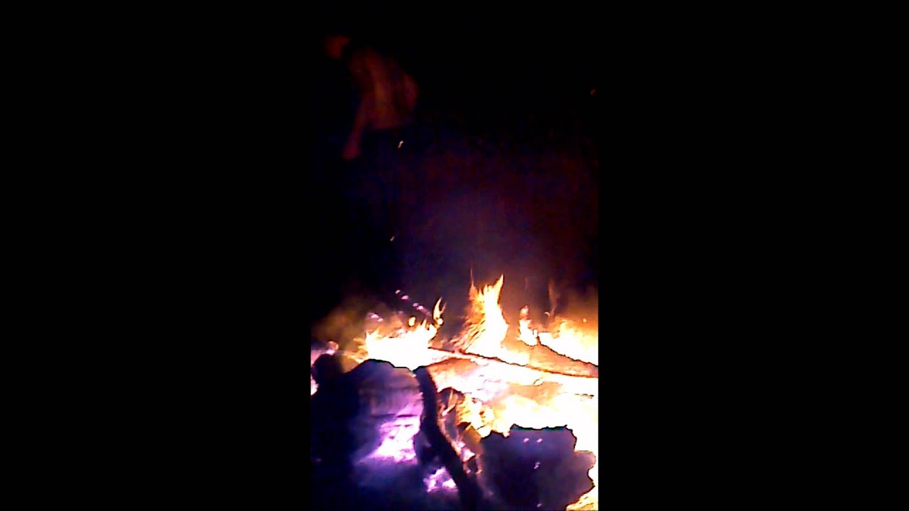 Man walks on fire - YouTube