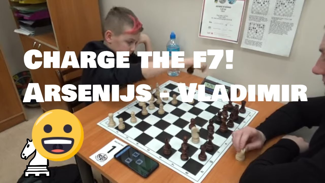 F7 square is the key! Arsenijs - IM Sveshnikov: Dice Chess! - YouTube
