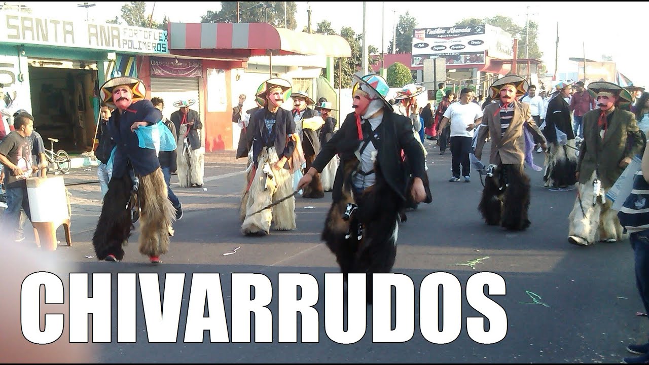 Chivarrudos en el desfile de feria de Zacatelco 2016 - YouTube