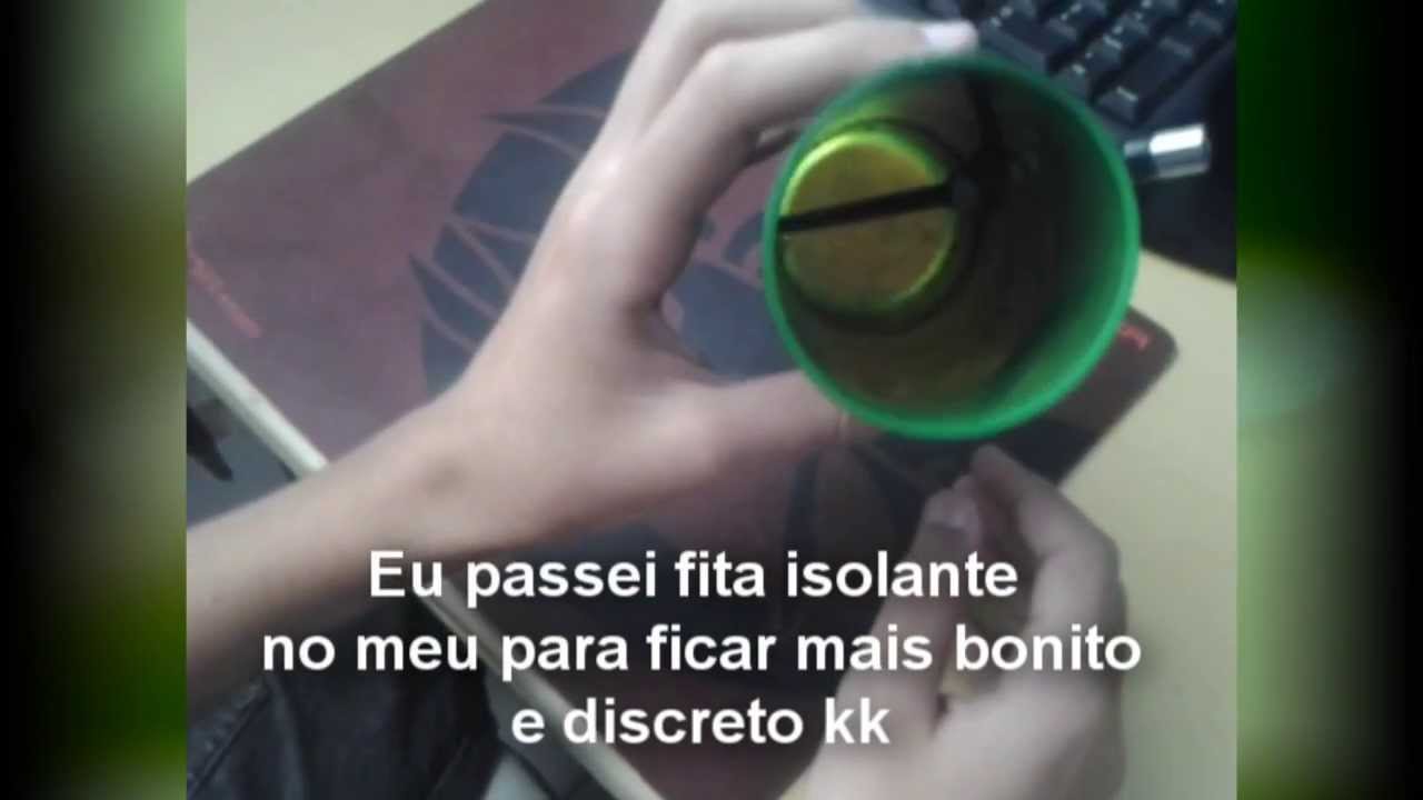 bong caseiro - YouTube