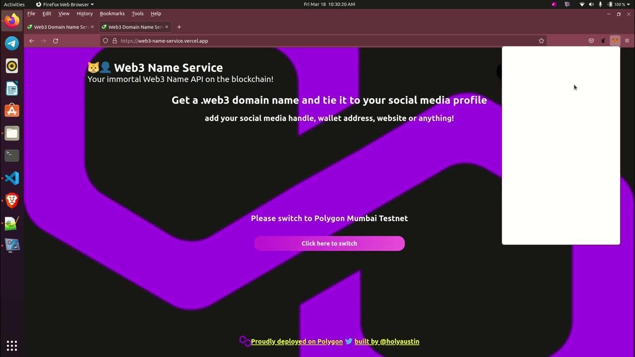 Why is my React Dapp showing white screen or blank screen - YouTube