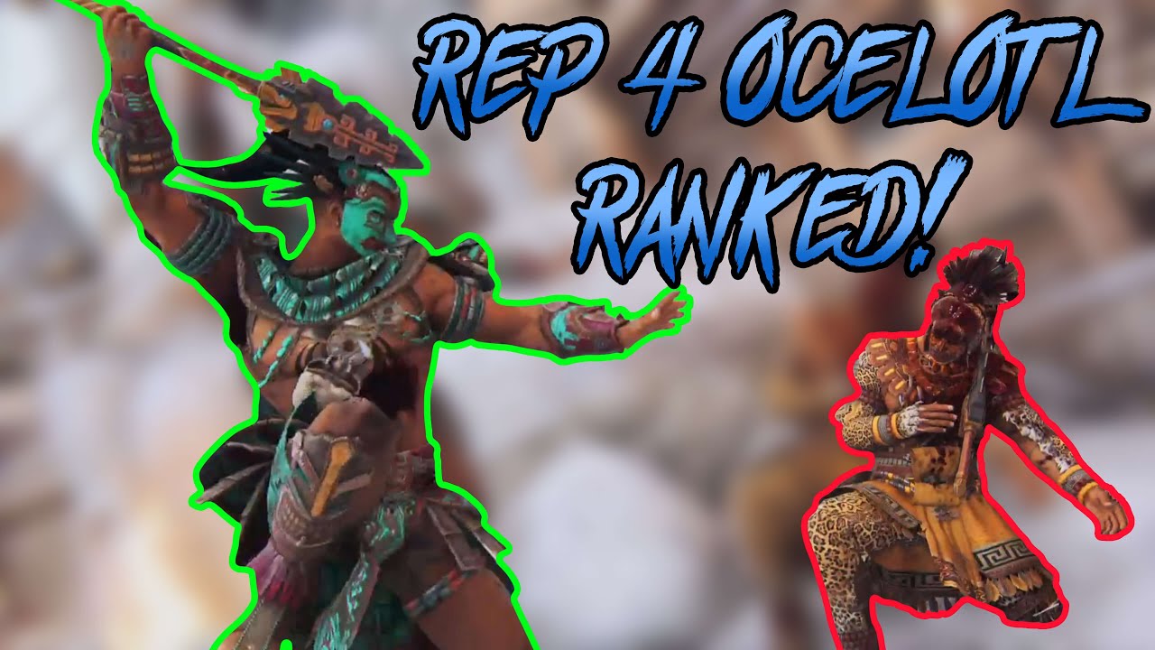 REP 4 Ocelotl DOMINATES Gold Lobbies (RageQuitter) |For Honor: "Ocelotl ...