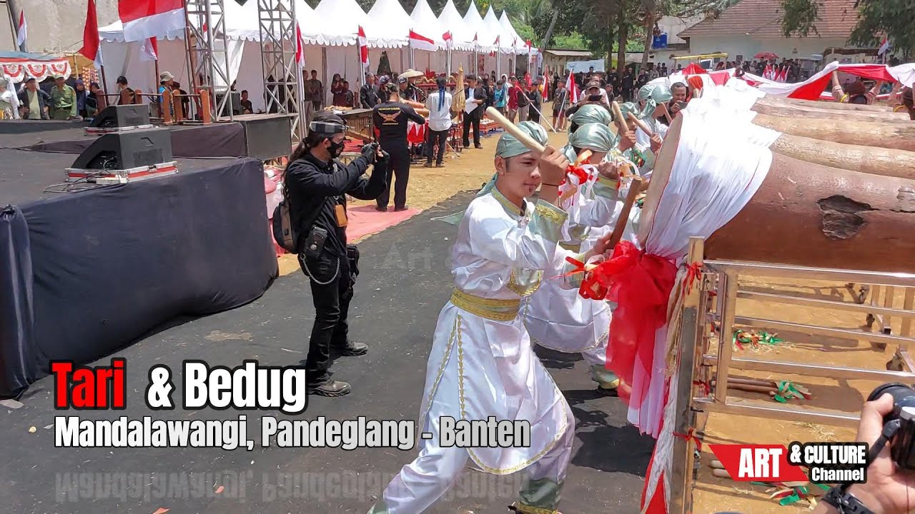 Tari dan Rampak Bedug l, pagelaran tradisi dikawasan Mandalawangi ...