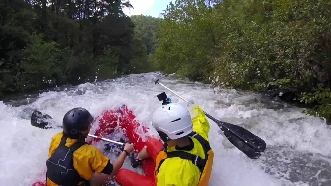 Cheoah River Rafting, NC October 1, 2016 - YouTube