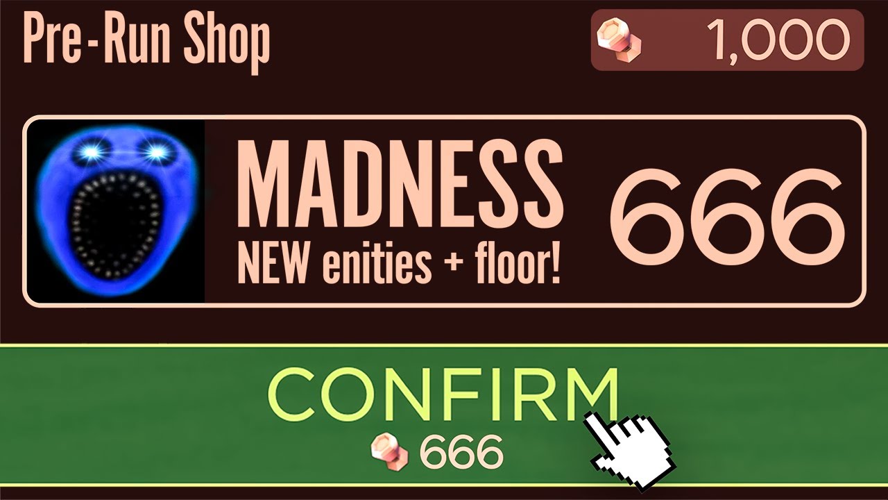 Roblox Doors on MADNESS MODE! (new enities+floor) - YouTube