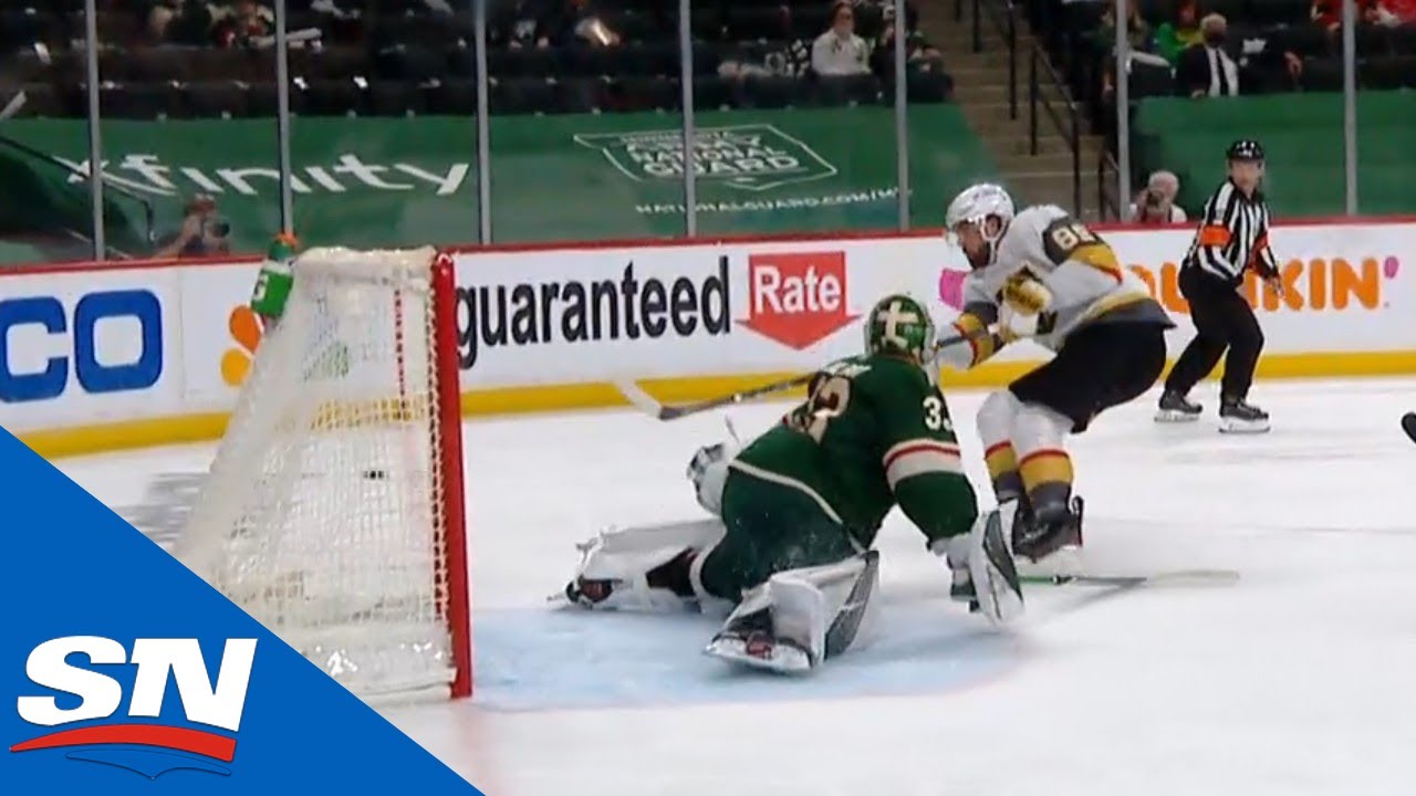 Alex Tuch Uses Burst Of Speed To Split Wild Defence For Goal - YouTube