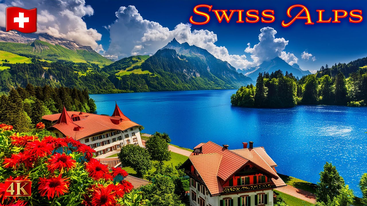 Unique View of Swiss Alps – Incredible 4K Landscapes from the Train ...