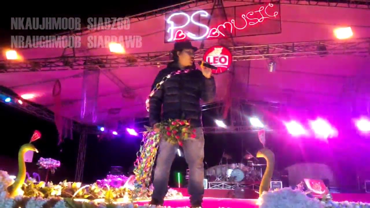 XAB THOJ CONCERT LIVE IN THAILAND HMONG NEW YEAR 2018 FUNNY - YouTube