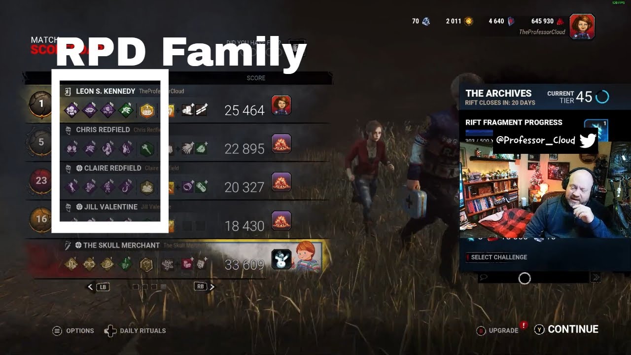 DBD - RE Survivor Family in RPD - Miraculous Hatch Escape - YouTube