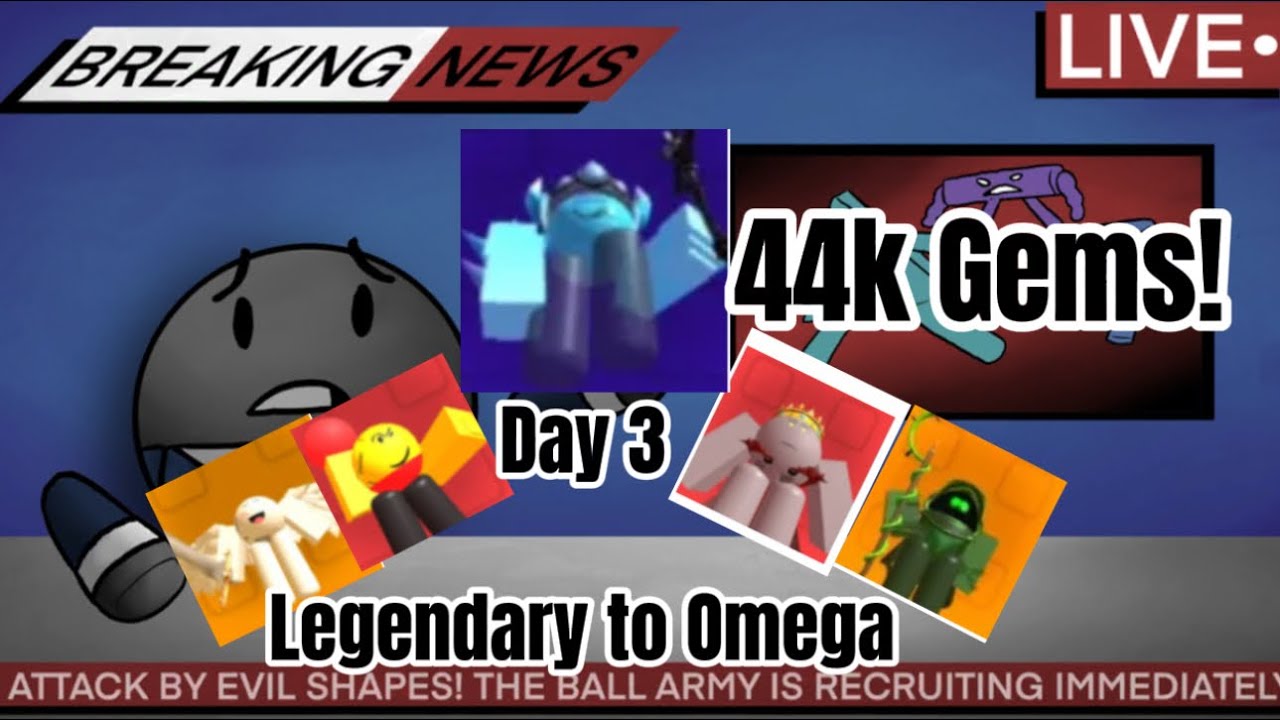 Legendary to Omega day 3| Ball TD - YouTube