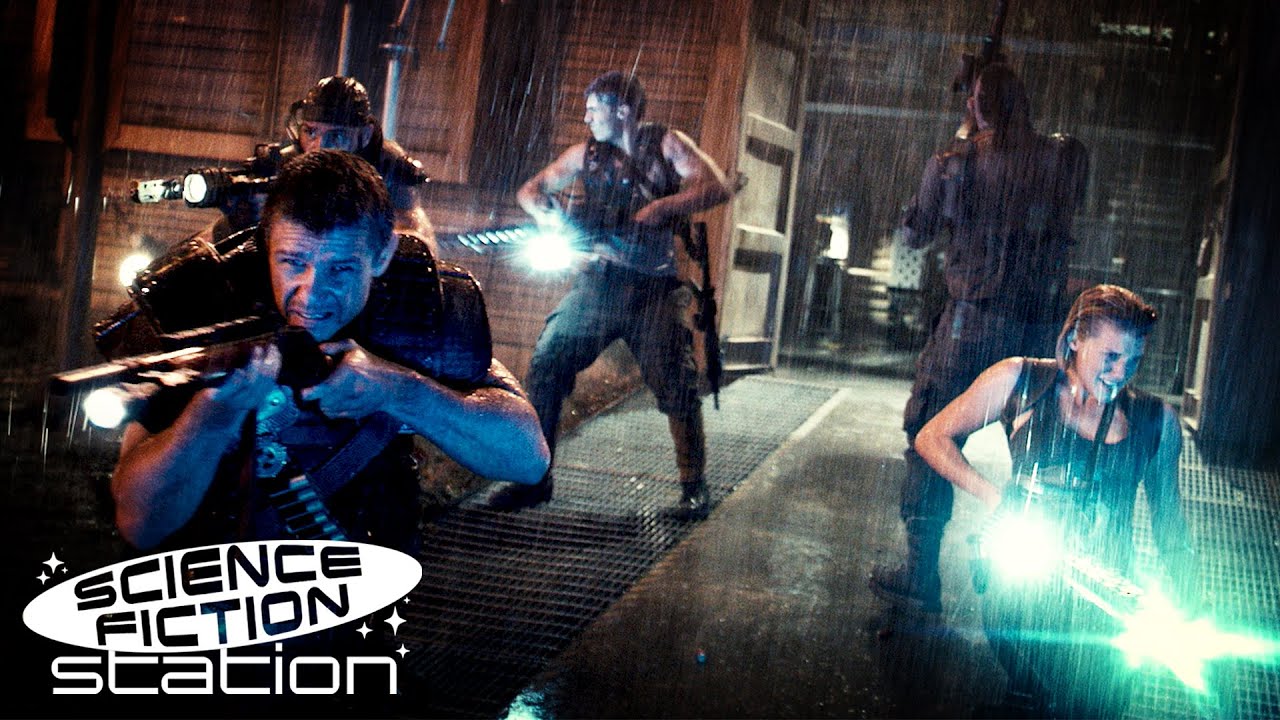 The Bounty Hunters Fight Off The Mud Demons | Riddick (2013) | Science ...