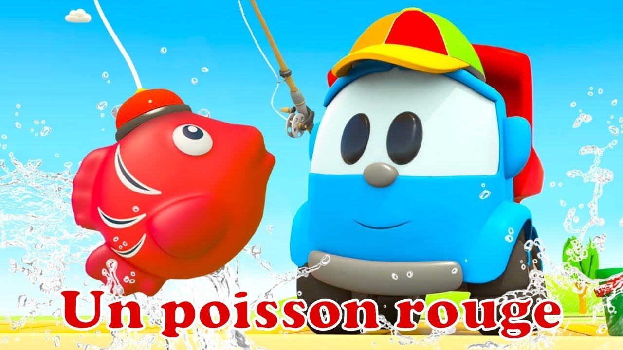 Un poisson rouge | Comptine en français pour bébé ...