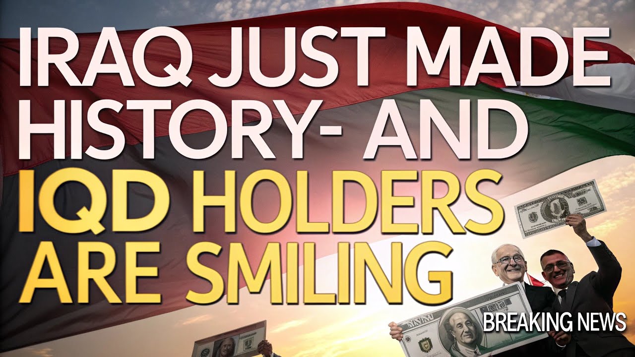 Iraq Just Made History ️And IQD Holders Are Smiling ️Latest IQD UPDATE ...