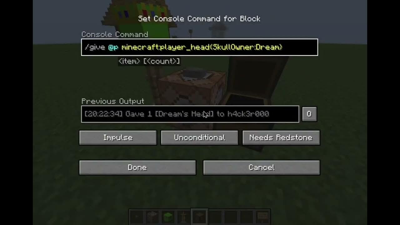 Ep1- How to: Get Minecraft Player Heads In Java Edition With Command In ...
