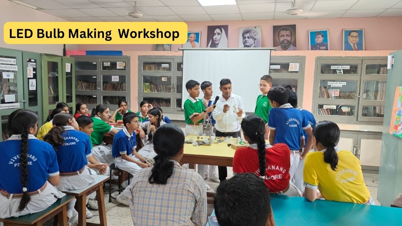 LED Bulb Making Workshop #ledbulbmaking #ledworkshop #ledbulb # ...