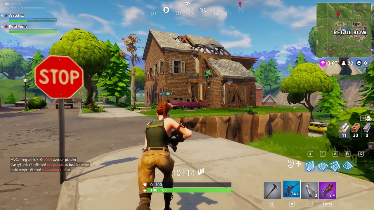 les aventures de valou sur fortnite - YouTube