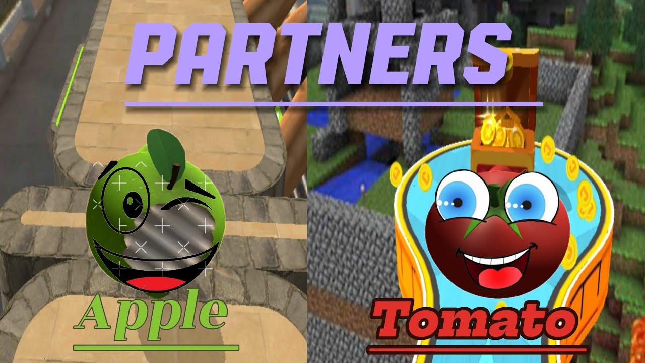 Apple 🍏 And Tomato 🍅 Partners 😲😄🥰.{goingballs} Android phone iOS games ...