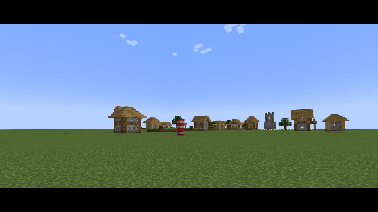 Minecraft - TNT Village - YouTube