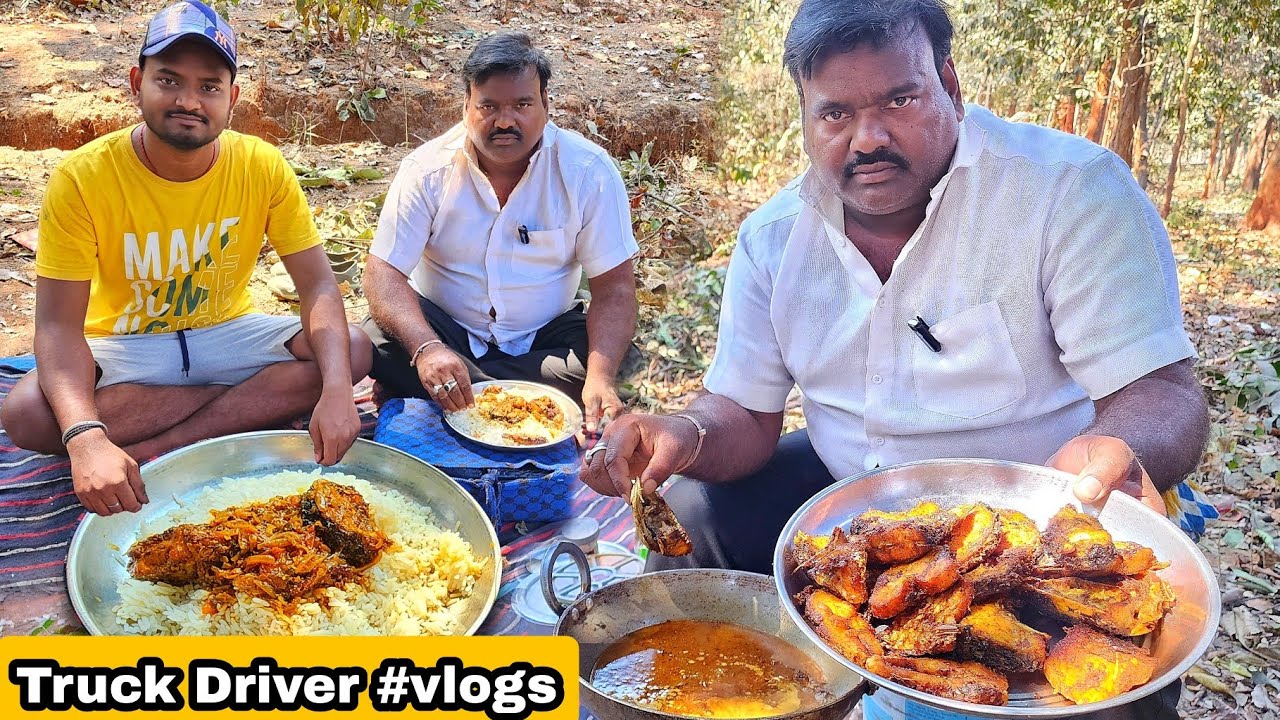 Aaj Fish Curry Banega Truck Driver ke style Mein ️ || All day with ...