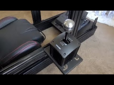Fanatec ClubSport Shifter unboxing and install, building my sim rig pt ...