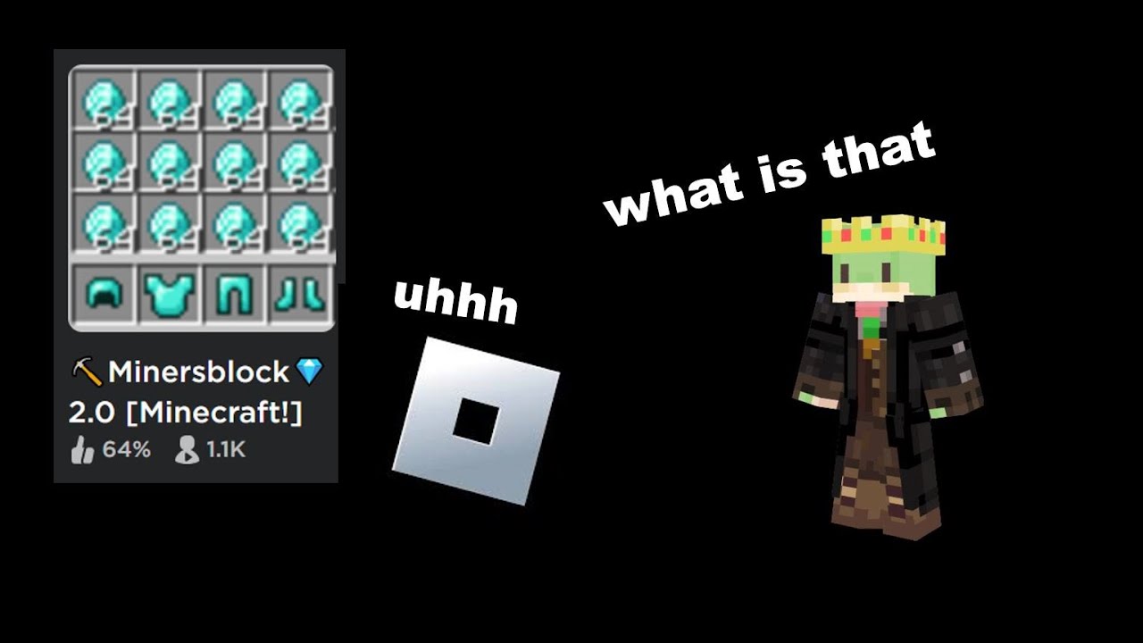 Minecraft in Roblox... - YouTube