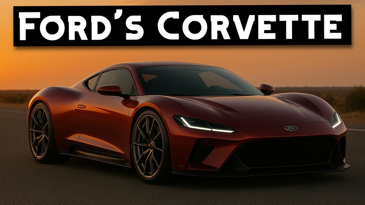 Ford Teases Possible Corvette Competitor for 2026 - YouTube