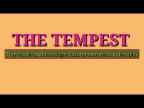 The Tempest - Magic and supernatural elements in the play - YouTube