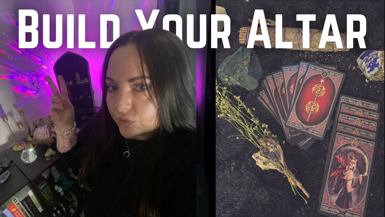 How to Build a Witchcraft Altar | Beginner Witch Guide to Sacred Space ...