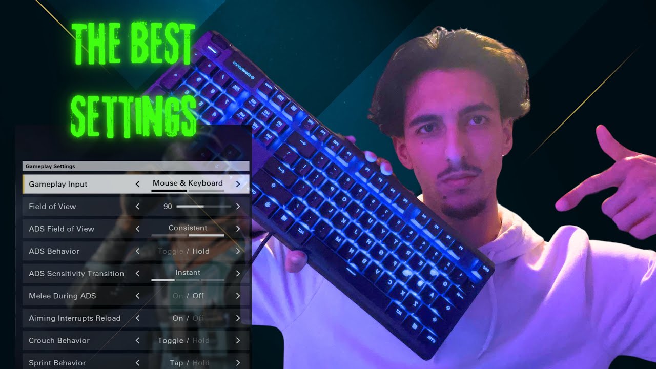 The Best Mouse and Keyboard Settings to become a PRO in XDefiant - YouTube
