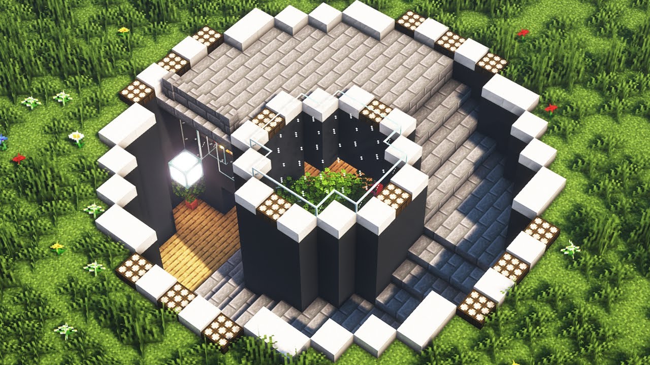 Como hacer una CASA MODERNA BAJO TIERRA Para Supervivencia - Minecraft ...