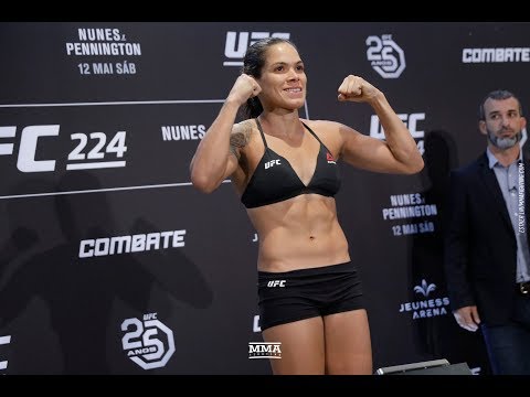 UFC 224 Weigh-Ins: Amanda Nunes, Raquel Pennington Make Weight - MMA Fighting