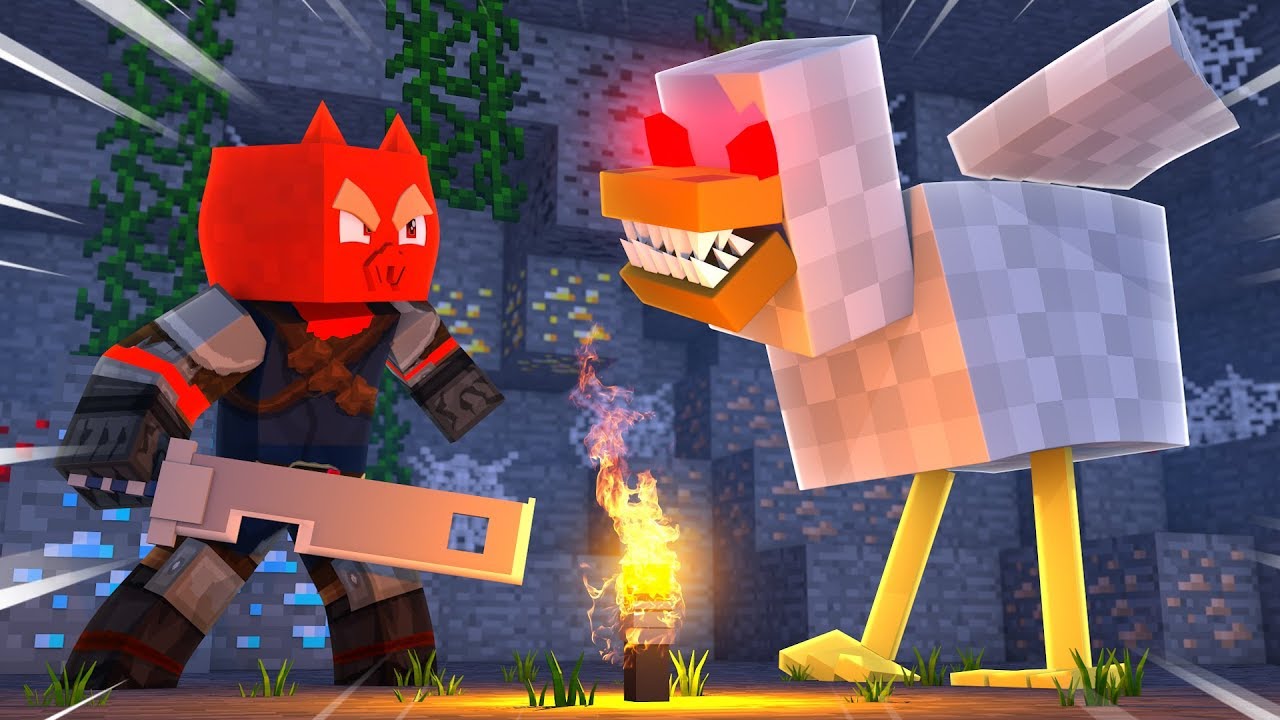 UNDERGROUND MINECRAFT MONSTER! (Stone Block 2) - YouTube