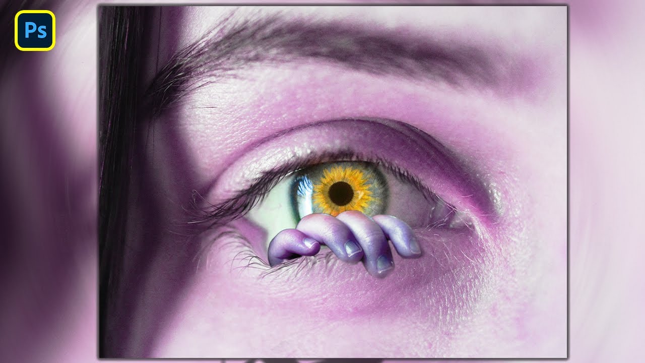 Finger Eye Manipulation Tutorial | PhotoShop Tutorial -Photo ...