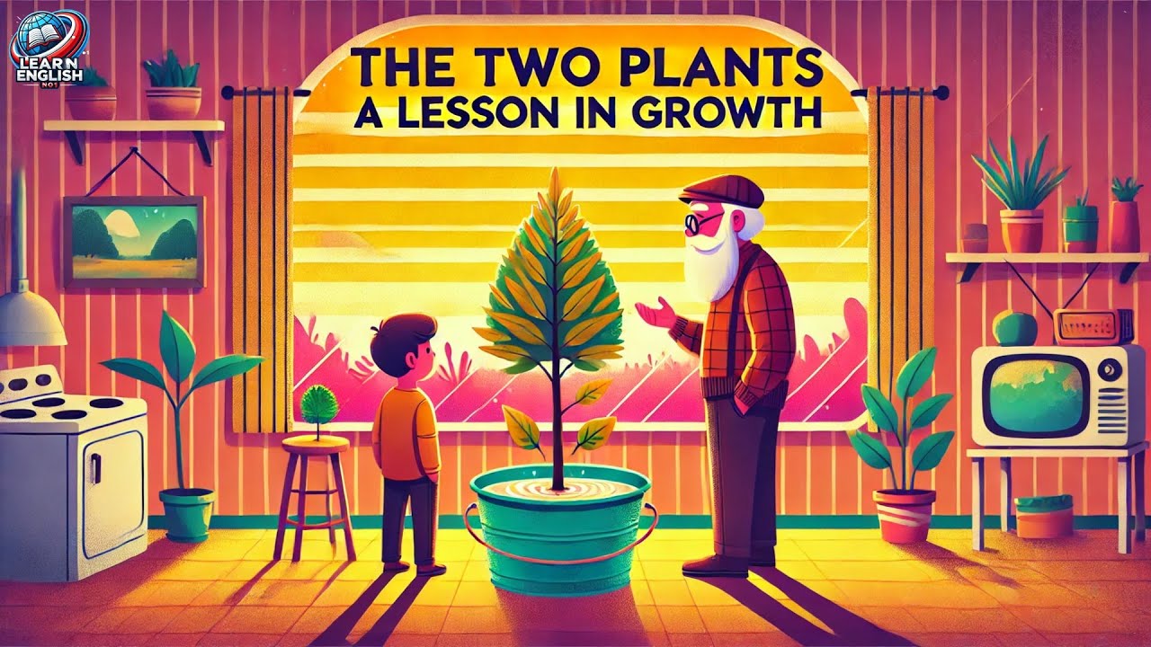 The Two Plants: A Lesson in Growth | Learn English Through Story ...