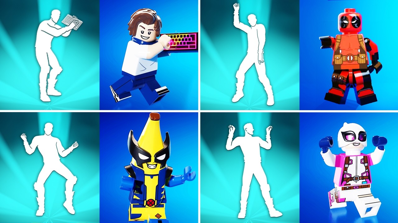 Best LEGO Dances & Emotes in Fortnite - YouTube