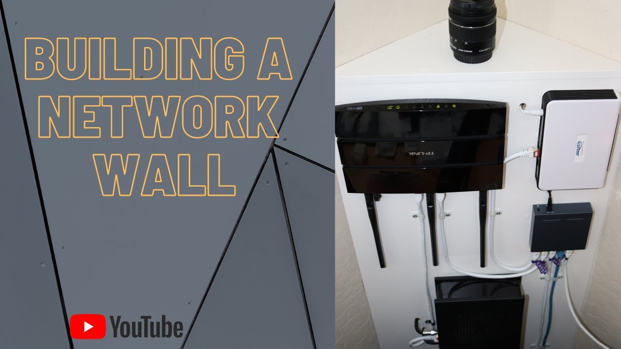 Building a Network Wall - YouTube