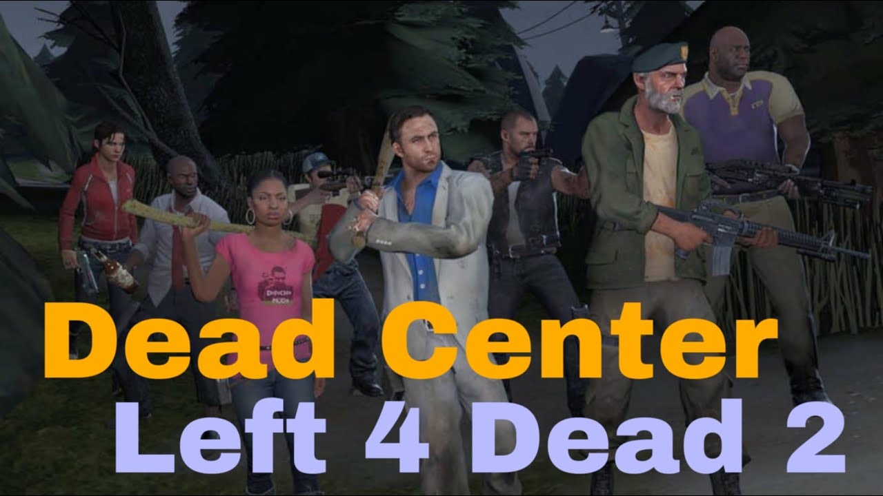 L4D2 - Dead Center 8 Survivors with Co-op (No Death) - YouTube