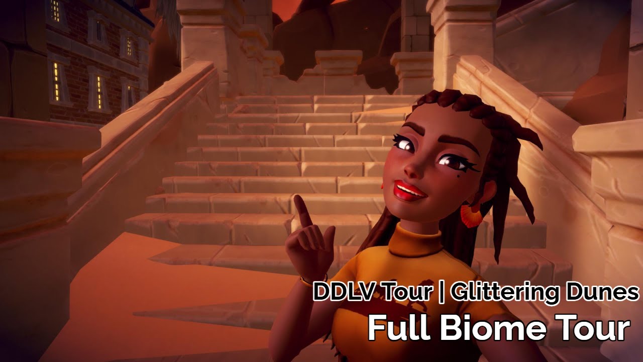 DDLV Tour | Glittering Dunes - Full Biome Tour - YouTube