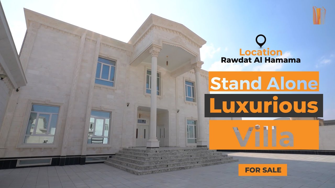Stand Alone Luxury Villa for Sale in Rawdat Al Hamama, Qatar! - YouTube