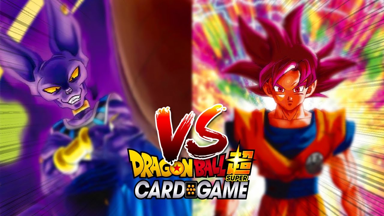 BEERUS RAMP (Baron) VS GOKU CRIMSON (Alfredo) DRAGON BALL SUPER CARD ...