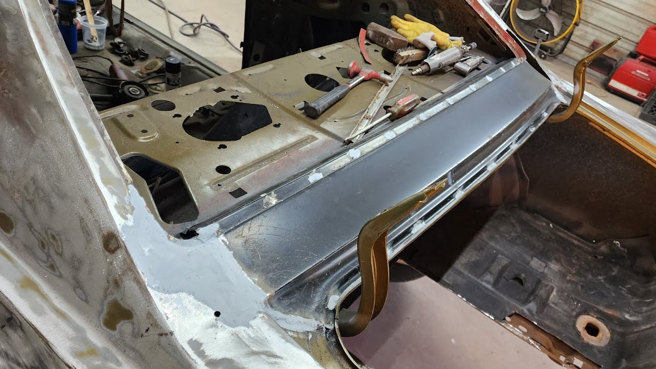 1968-1972 GM A Body Monte Carlo Chevelle Deck Filler Panel Replacement ...