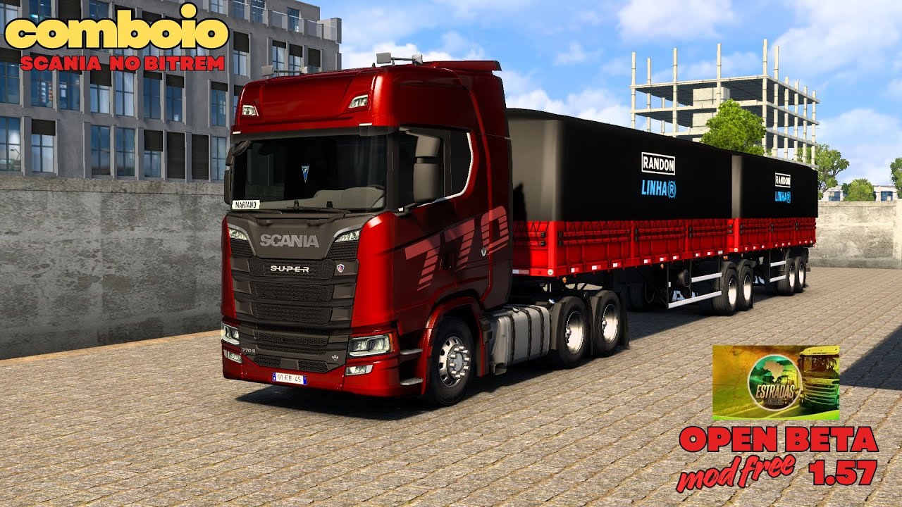 AO VIVO - ETS2 MAPA EBR ESTRADAS DO BRASIL + FRETES ALEATORIOS COMBOIO ...