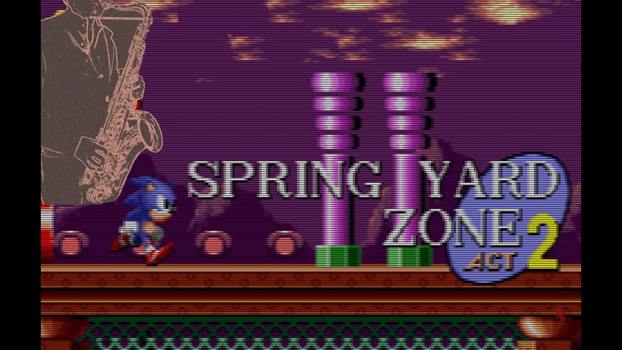 Sonic The Hedgehog - Spring Yard Zone Cover - YouTube Music