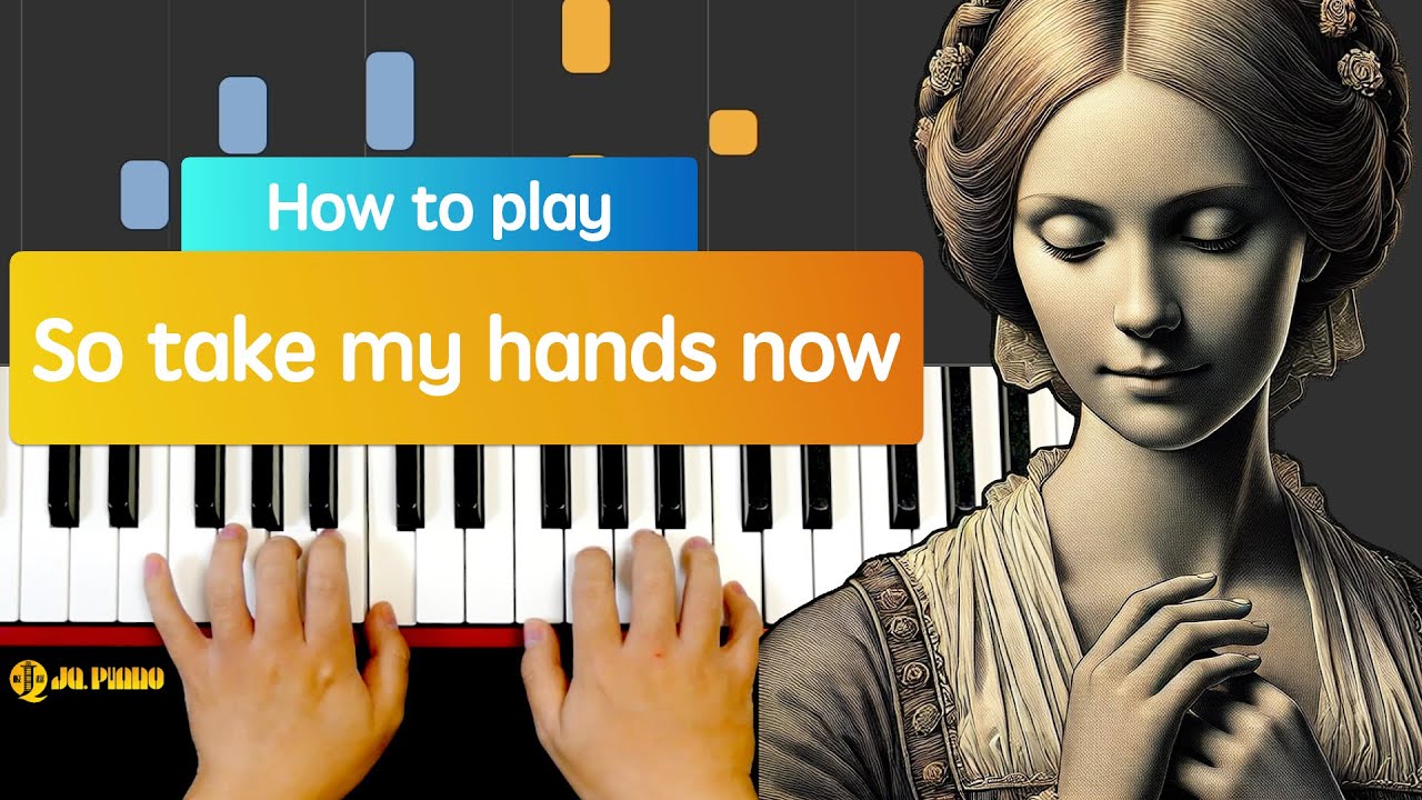 How to Play "So take my hands now" by Friedrich Silcher(Easy) | JQpiano (Part 1) Piano Tutorial ...